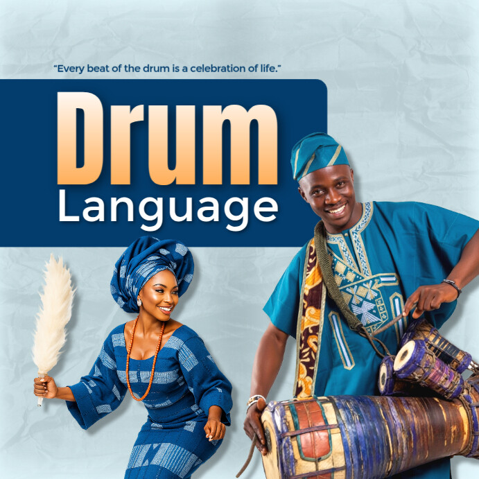 Drum Template | PosterMyWall