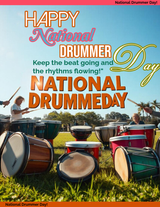 Drummer Day Template | PosterMyWall