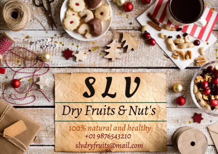 dry fruits and nuts flyer6 Template | PosterMyWall