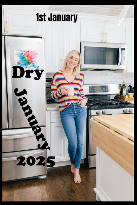 Dry January Template | PosterMyWall