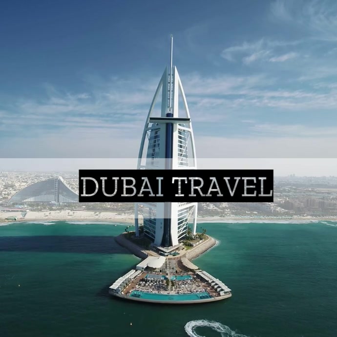 Dubai travel Template | PosterMyWall