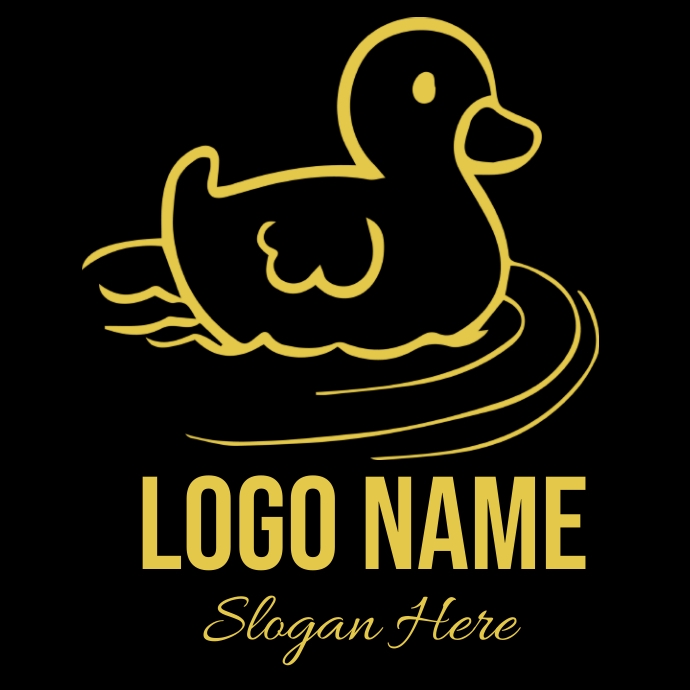 DUCK LOGO SWAN LOGO DUCK GUN LOGO , DUCK IC Template | PosterMyWall