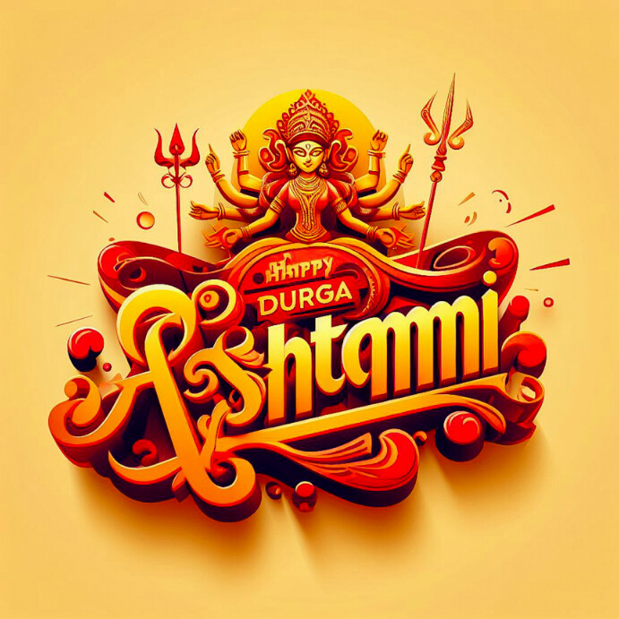 Durga Ashtami 2023 Template | PosterMyWall
