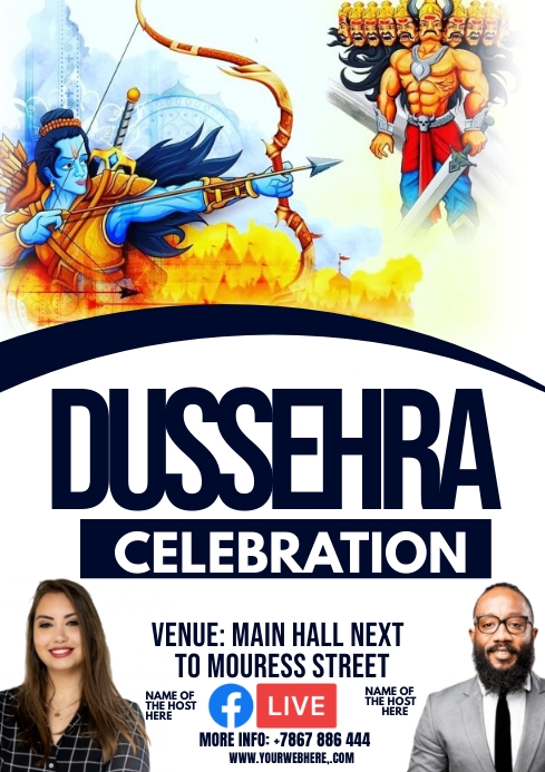 Duserrah Template | PosterMyWall