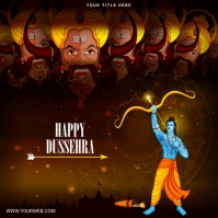 Dussehra Template | PosterMyWall
