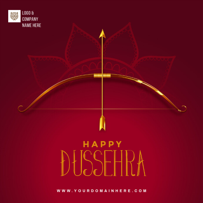 DUSSEHRA Template | PosterMyWall