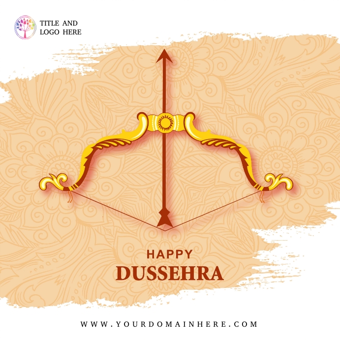DUSSEHRA Template | PosterMyWall