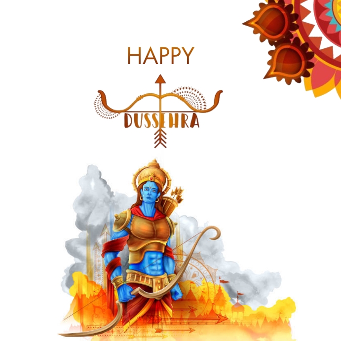 Dussehra Template | PosterMyWall