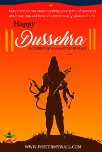 Dussehra Template | PosterMyWall