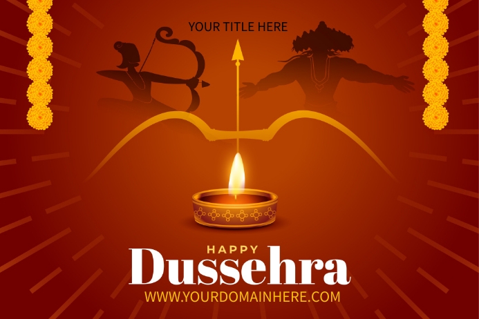 Dussehra Template | PosterMyWall