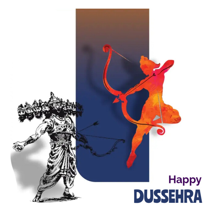 Copy of Dussehra | PosterMyWall