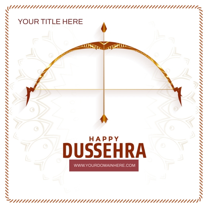 Dussehra Template | PosterMyWall