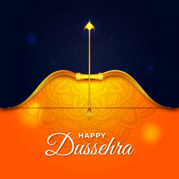 Dussehra Template | PosterMyWall