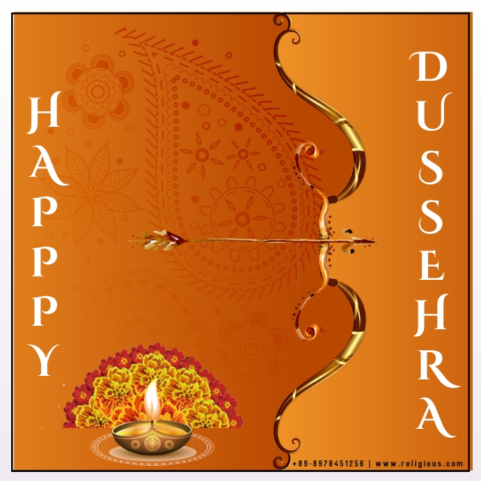 DUSSEHRA Template | PosterMyWall
