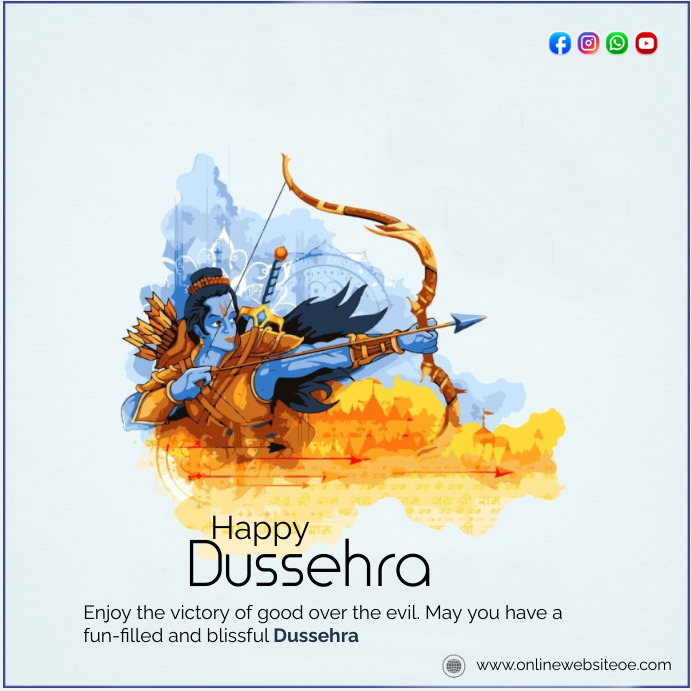 dussehra Template | PosterMyWall