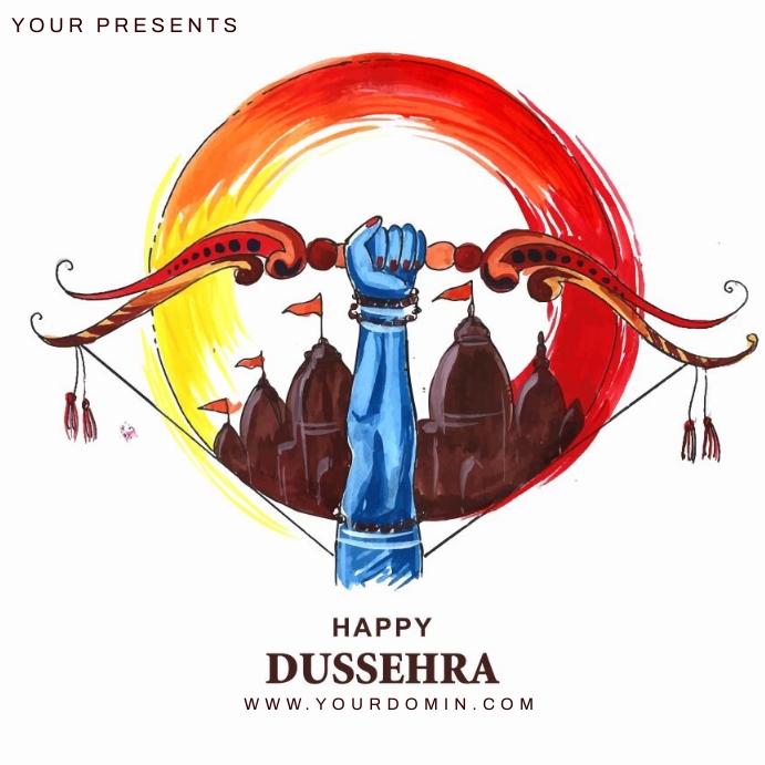 Dussehra Template | PosterMyWall