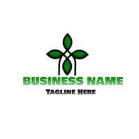 Flat Logo design template | PosterMyWall