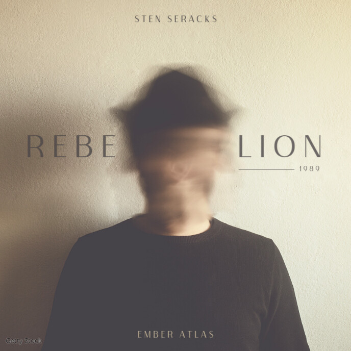 Dystopian square album cover art template | PosterMyWall