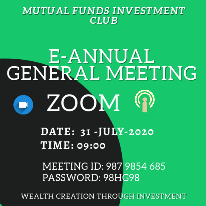 E-Annual General Meeting Instagram Template | PosterMyWall