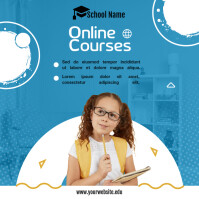 E-learning School Template | PosterMyWall
