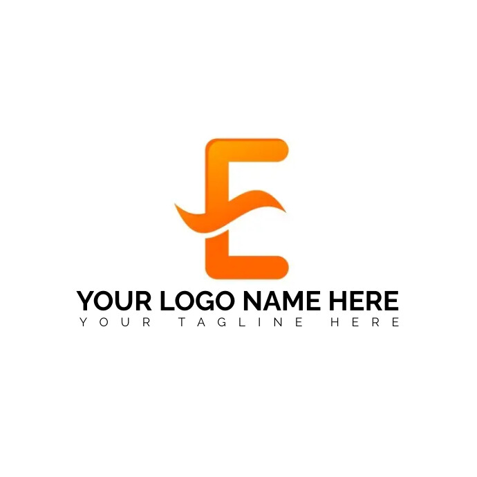 E Logo Templat | PosterMyWall