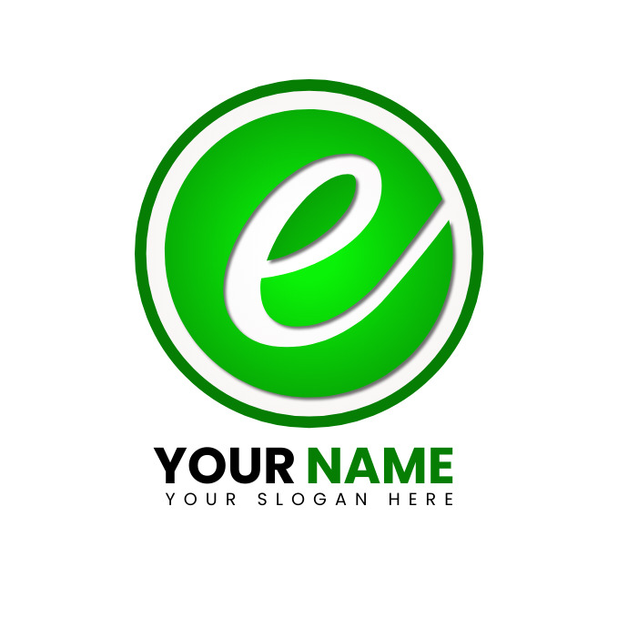 E logo Template | PosterMyWall