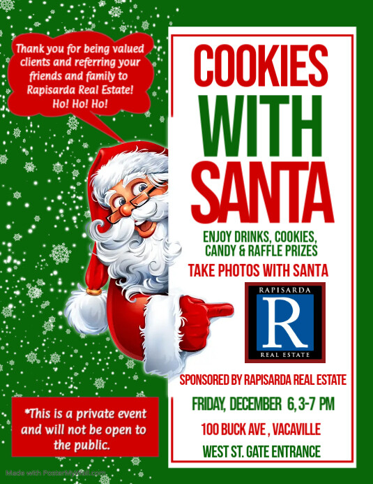 Santa Event 2023 | PosterMyWall