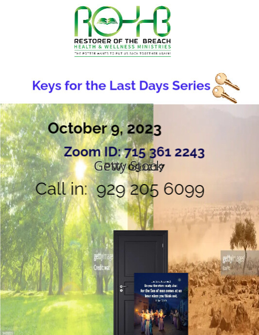 Keys 4 Last Days Series | PosterMyWall