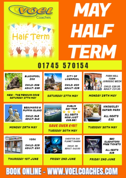 Half Term May 23 | PosterMyWall