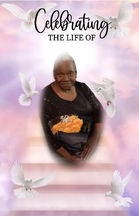 Heaven sky,dove Funeral Program Template | PosterMyWall