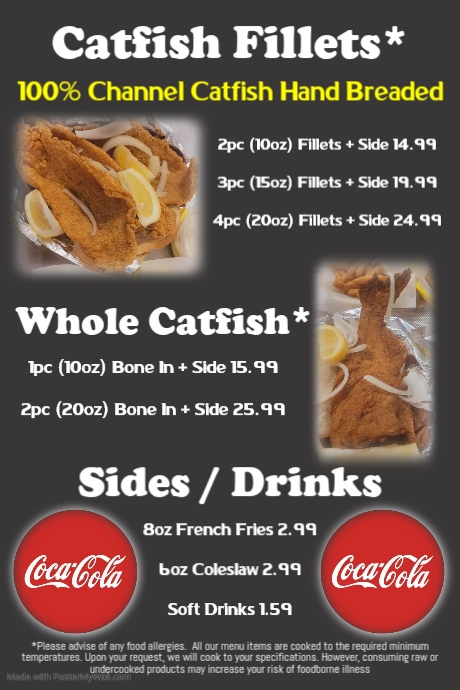 6-11-21 Catfish | PosterMyWall