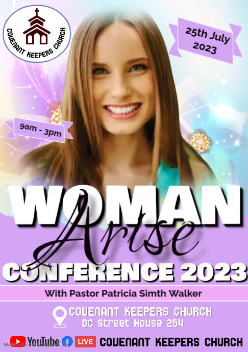 CONFERENCE FLIER | PosterMyWall