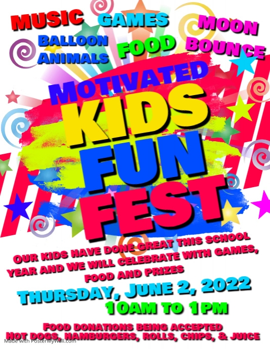 Copy of Copy of Kids Fun Fest Flyer | PosterMyWall