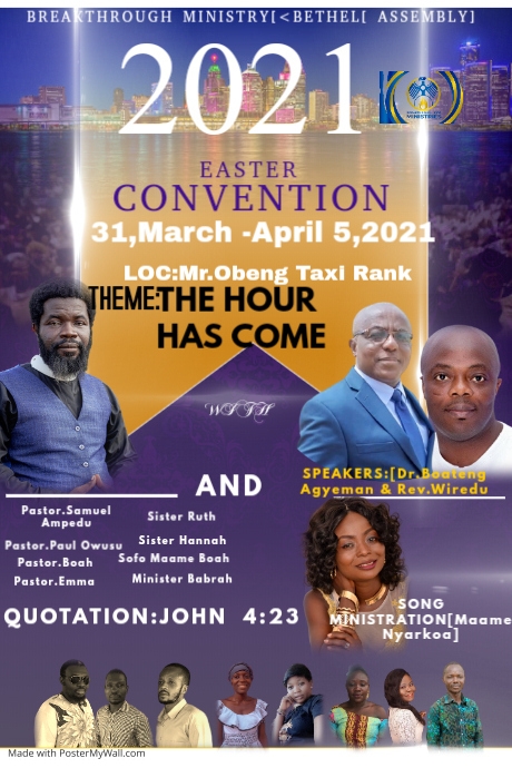 Copy of Holy Convocation Flyer | PosterMyWall