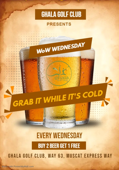happy hour | PosterMyWall