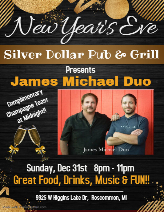 Copy of new year flyer, happy new year, NYE | PosterMyWall