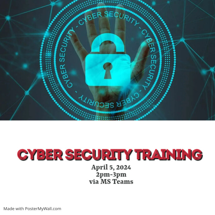 Cyber Security Awareness Month | PosterMyWall