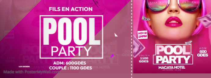 Copy of Concert event ticket design | PosterMyWall