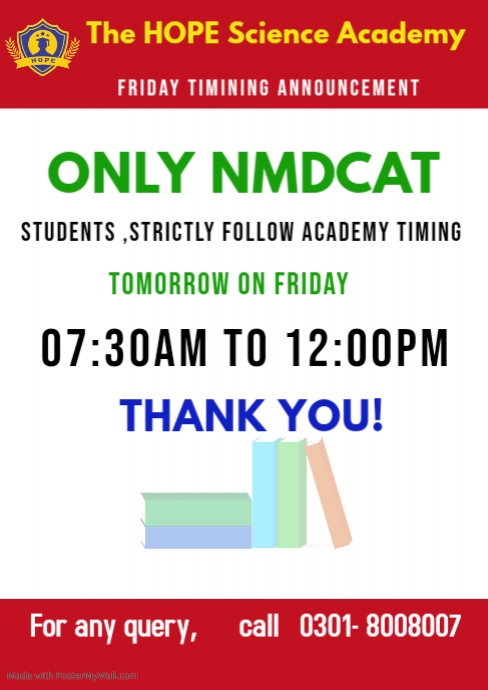 Copy of Copy of Library Important announcement template | PosterMyWall