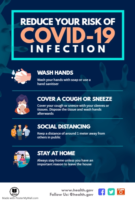 Copy of Copy of Covid-19 Corona Virus Awareness Poster | PosterMyWall