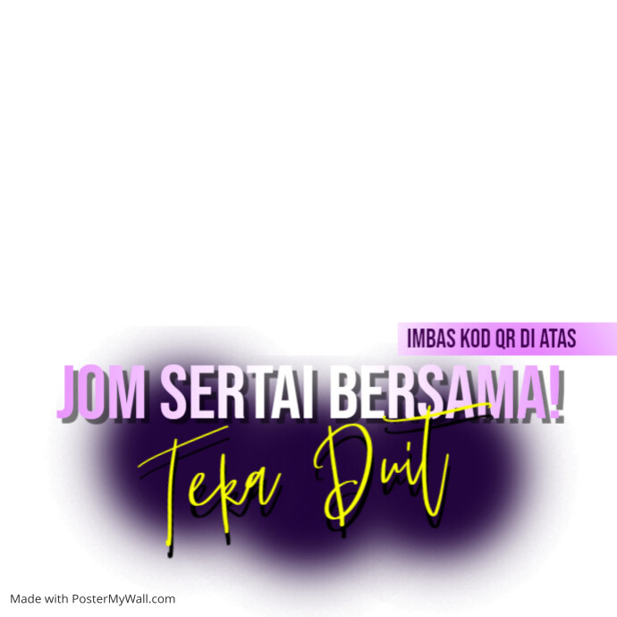 Copy of DUMMY POSTER Teka Duit | PosterMyWall