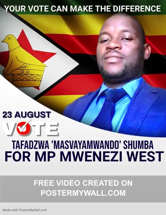 Election promotion design template | PosterMyWall