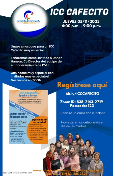 ICC Cafecito 05-04 | PosterMyWall