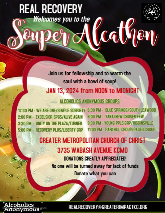 Copy of Souper Alcathon flyer | PosterMyWall