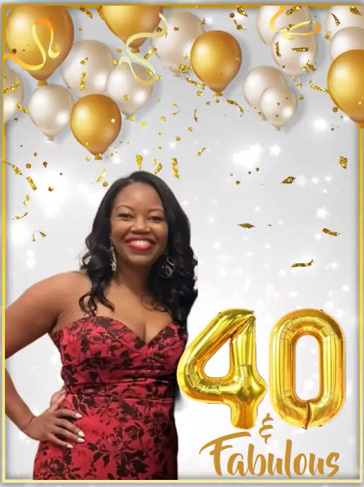 Jen's birthday 40 & Fabolous 18x24 revised 2 | PosterMyWall