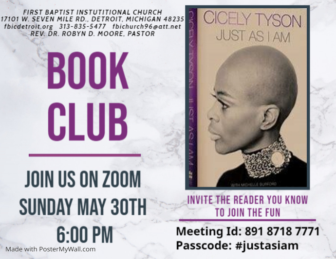 Copy of 2020 Book Club Flyer | PosterMyWall