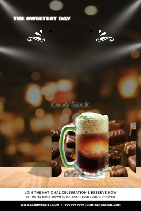 National Root Beer Float Day Template | PosterMyWall