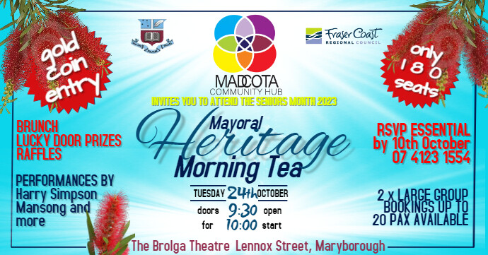 Copy of Mayoral Morning Tea 2023 (1) | PosterMyWall