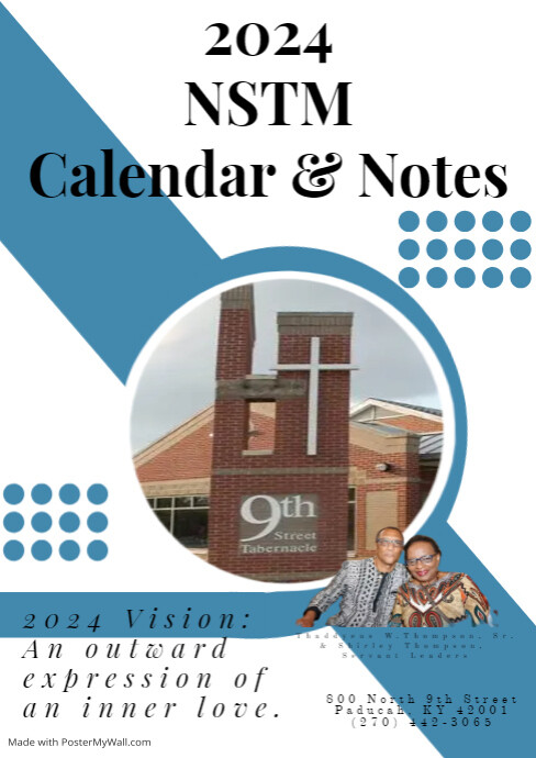 2024 Calendar Front Cover | PosterMyWall