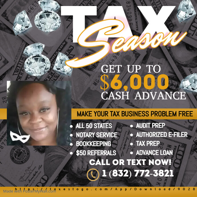 Tax Season Flyer, Tax Flyer Template, Tax Pre | PosterMyWall